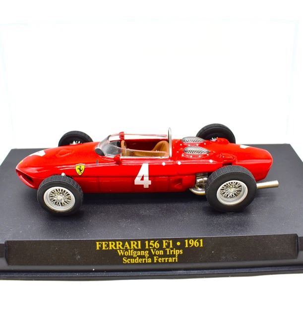MODELS CAR FERRARI 156 F1 Scale 1:43 Von Trips formula 1 Car collection ...