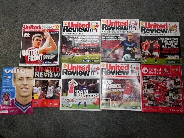 MANCHESTER UNITED FOOTBALL Programmes: 2000s X 3 £1.16 - PicClick UK