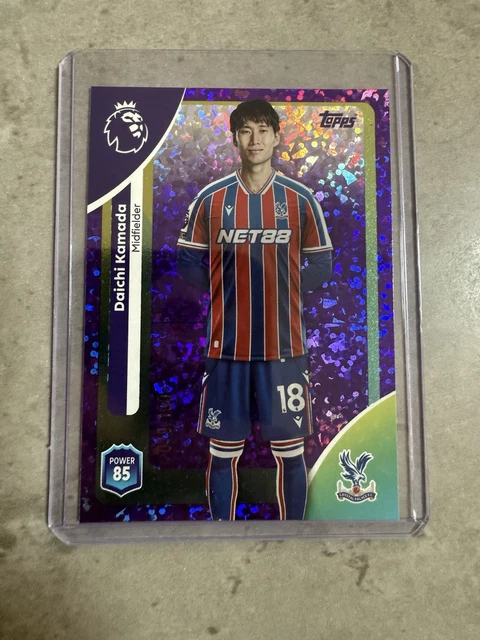 TOPPS PREMIER LEAGUE 2026 Daichi Kamada Numbered 079/199 Purple ...