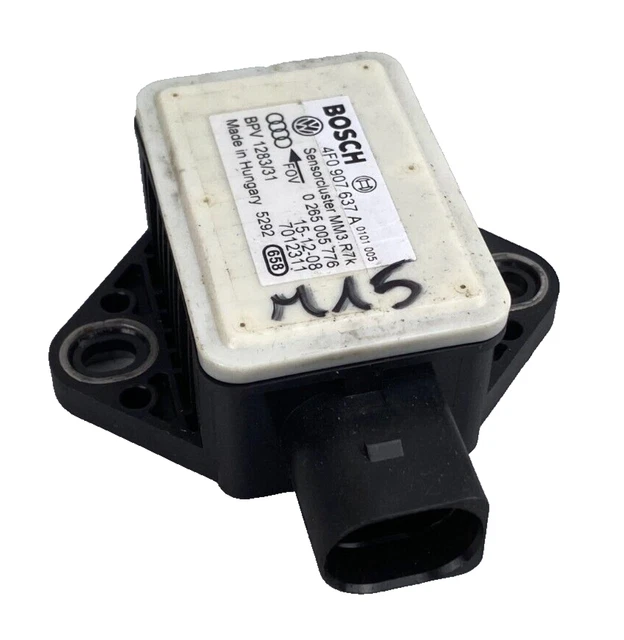 AUDI A6 C6 4F Esp Yaw Rate Acceleration Contrôle Capteur Module ...