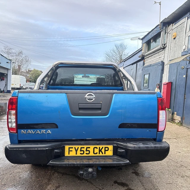 NISSAN NAVARA D40 2.5Dci Tailgate Rear Door Blue "2005-2015reg £165.00 ...