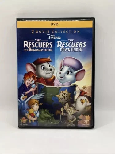 DISNEY THE RESCUERS / Rescuers Down Under (35th Anniversary Edition ...