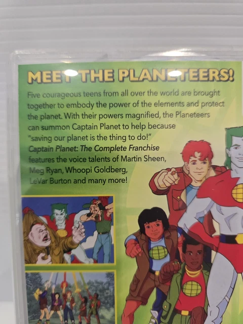 CAPTAIN PLANET AND The Planeteers Complete Franchise Region 1 £150.99 ...