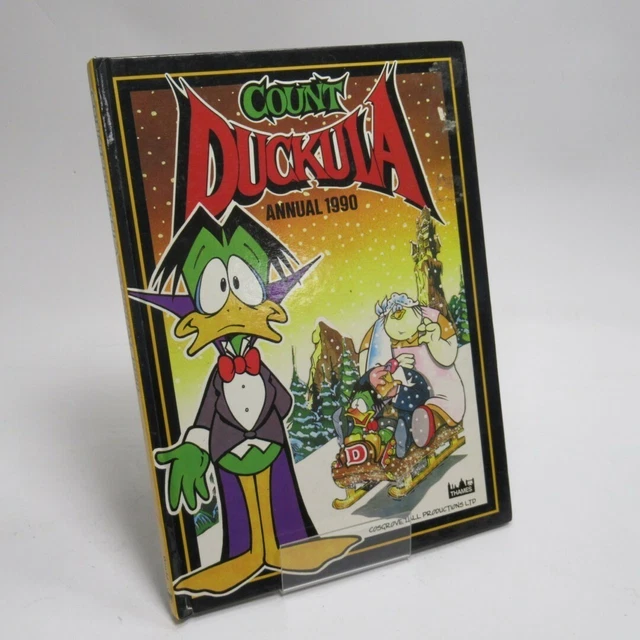 COUNT DUCKULA ANNUAL 1990 Cosgrove Hall Productions Comics Christmas ...