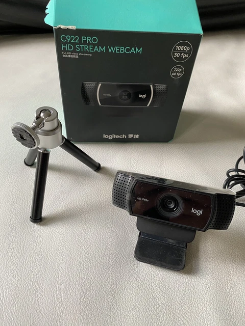 LOGITECH C922 PRO Stream Webcam mit Stativ, Full-HD 1080p, USB-A EUR 59 ...