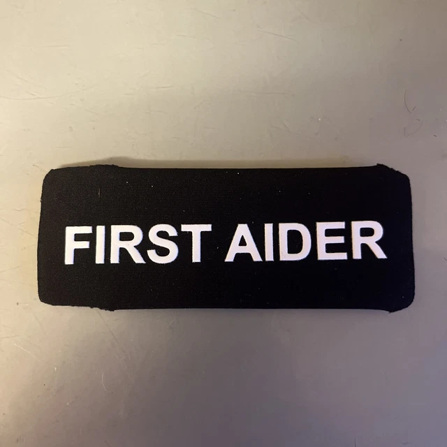 ST JOHN AMBULANCE Uniform Rolebar "First Aider" £22.00 - PicClick UK