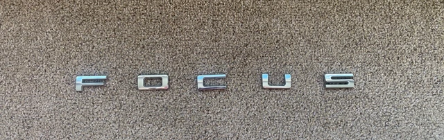 GENUINE FORD FOCUS Mk4 C519 Rear Name Plate Badge Jx7B-R42528-Ab ...