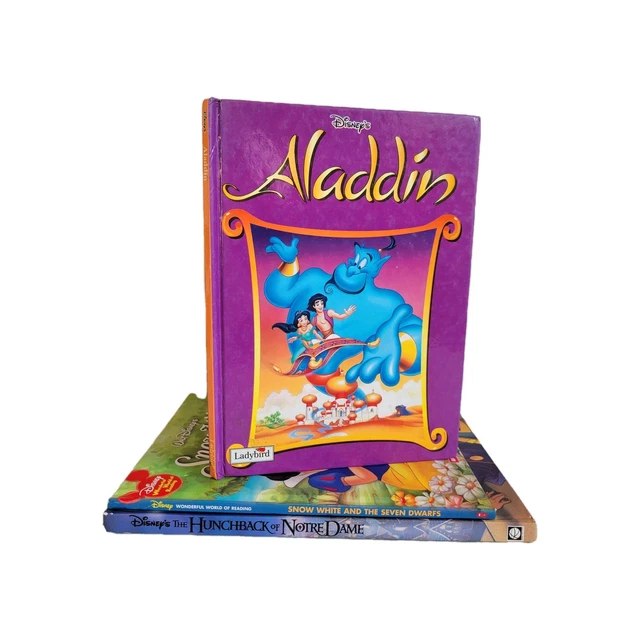 DISNEYS ALADDIN, SNOW White & The Seven Dwarfs, Hunchback Of Notre Dame ...