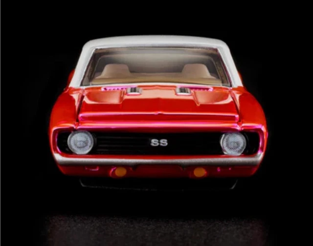 MATTEL'S HOT WHEELS Red Line Club Exclusive 1969 Chevy Camaro SS PInk ...