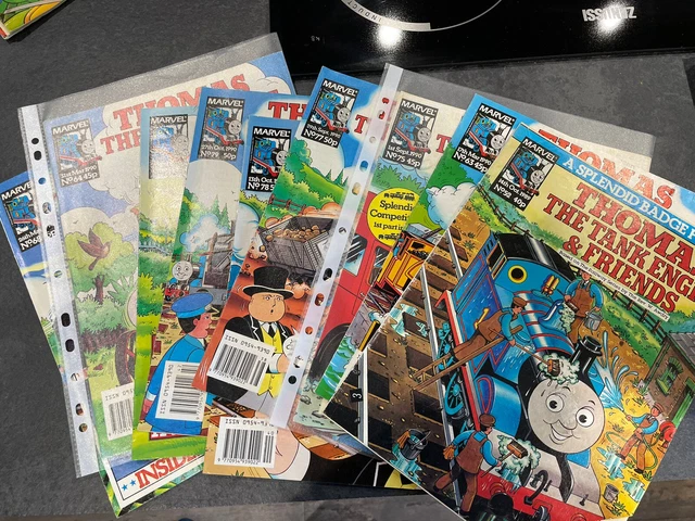 THOMAS THE TANK Engine Marvel Uk Comic Magazine Bundle Vintage Rare £30 ...