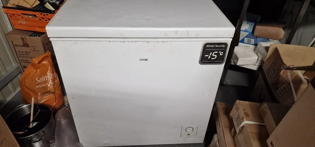 LOGIK L198CFW20 198L Freestanding Chest Freezer - White £70.00 ...