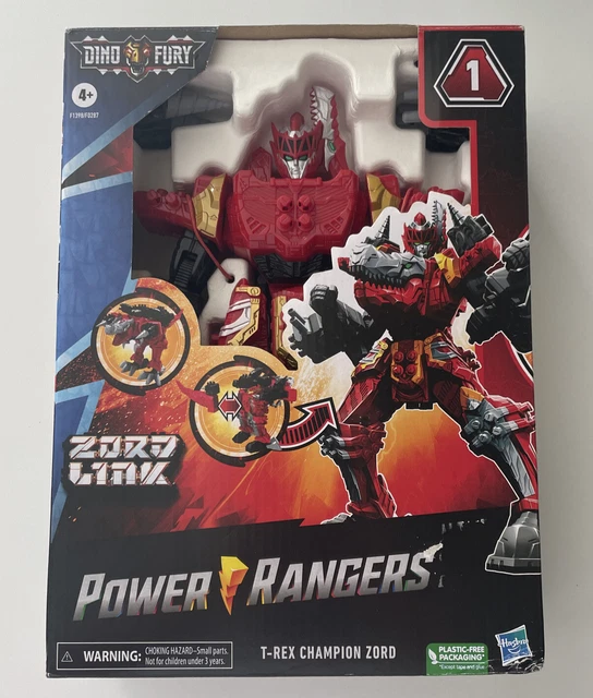 POWER RANGERS DINO Fury Zord Link T-Rex Champion Zord NEW IN BOX £15.07 ...