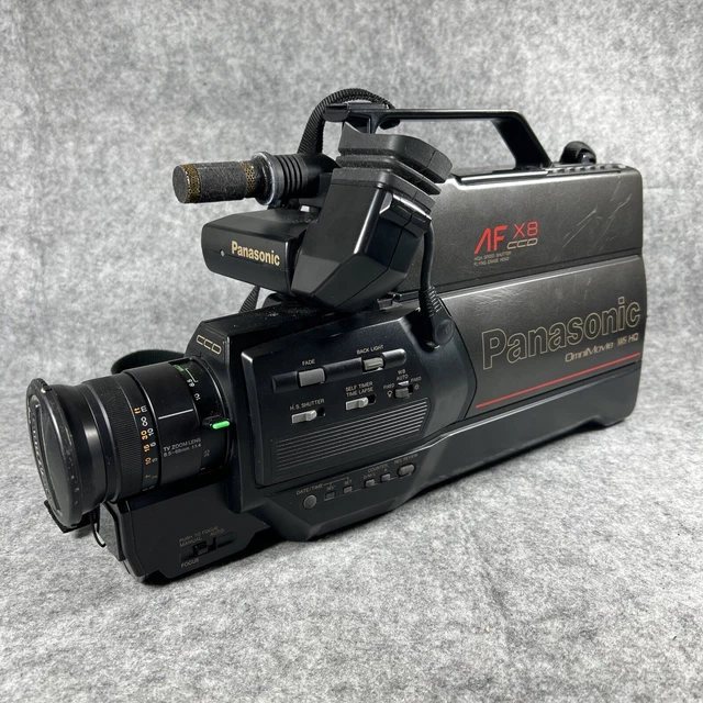 VINTAGE PANASONIC AF X8 CCD Omnimovie VHS Camcorder, High Speed Shutter ...