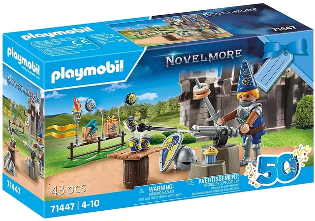 PLAYMOBIL COFFRETS CADEAUX 71447 et 71448 sceaux fête chevalier 50 ans ...