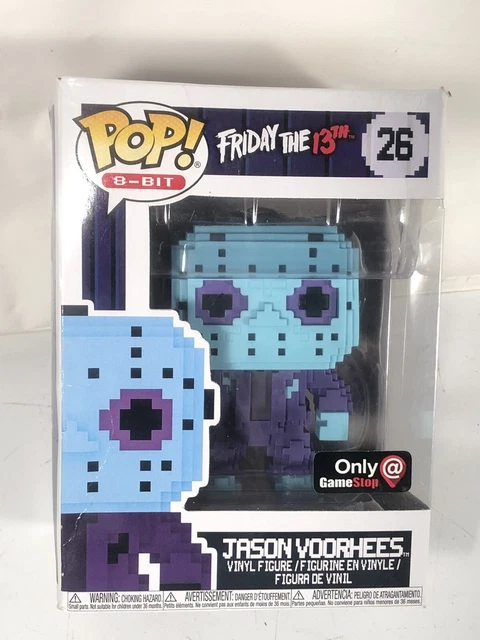 FUNKO POP! FRIDAY The 13th Jason Voorhees 8-Bit NES Color #26 Gamestop ...