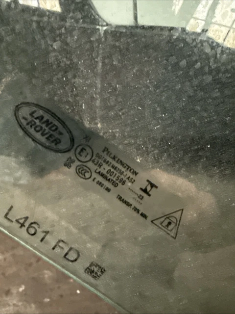 LAND ROVER RANGE ROVER SPORT L461 Front Left Door Window N9X2-21411-BC ...