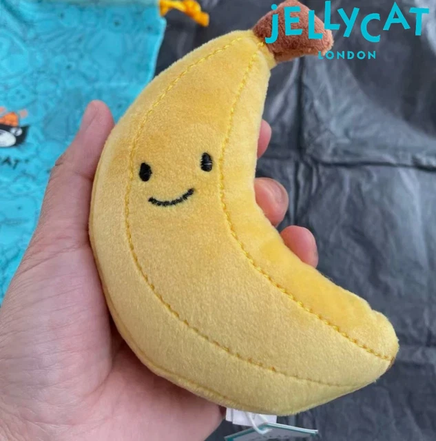 CHARMING JELLYCAT FABULOUS Fruit Banana Plush Toy-NWT+Bag,Cuddly Sunny ...
