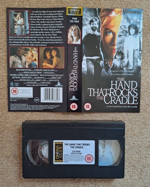 THE HAND THAT Rocks The Cradle - Vhs Video - Cinema Club. £1.99 ...