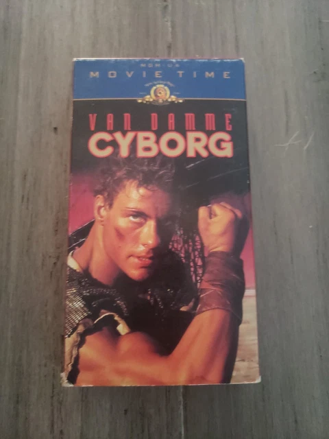 CYBORG (VHS) 1989 MGM Jean-Claude Van Damme 80s Dystopian Sci-fi Action ...