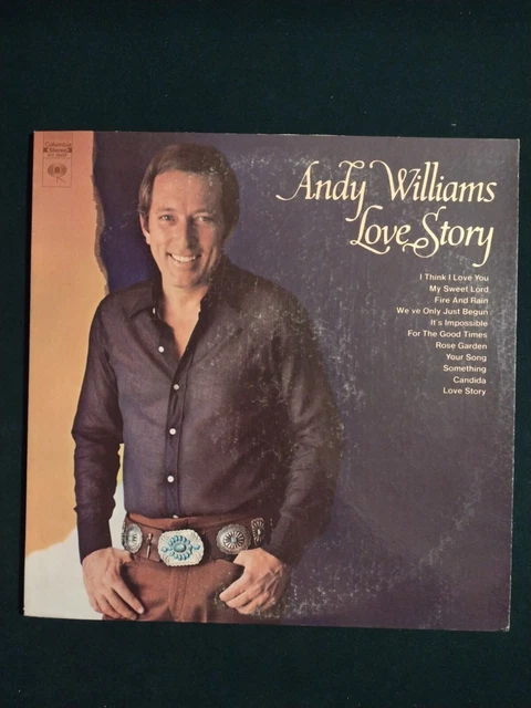 ANDY WILLIAMS - Love Story (LP vinile 1971) Columbia KC 30497 EUR 5,51 ...