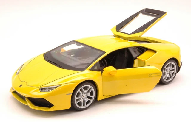 MODELLINO AUTO DIECAST Maisto LAMBORGHINI HURACAN scala 1:24 modellismo ...
