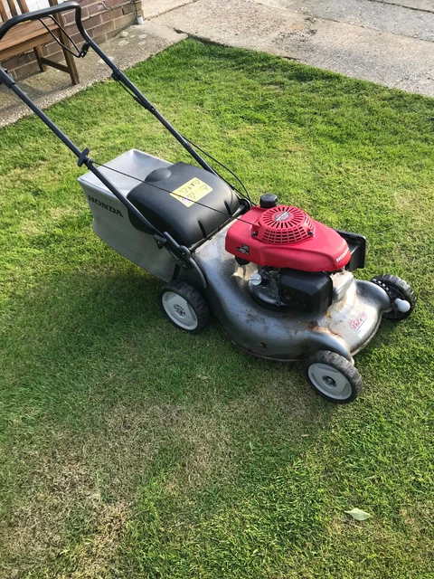 SELF PROPELLED HONDA Izy HRG466K1 SKEA lawnmower, 18"/45cm cut width, used £50.00 - PicClick UK