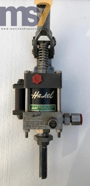 HASKEL 81527 AIRE Impulsada&Manual Líquido/Líquido De Bomba 15000 Psi ...