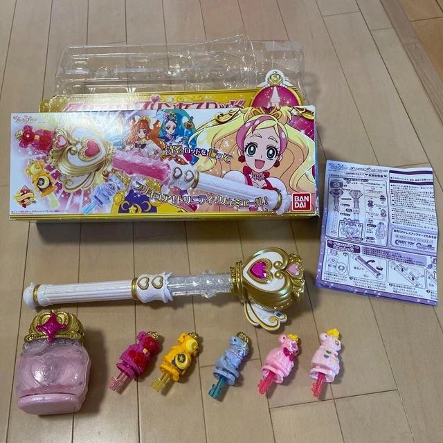 GLITTER FORCE GO! Princess Pretty Cure PreCure DX Perfume Rod Dress Up ...