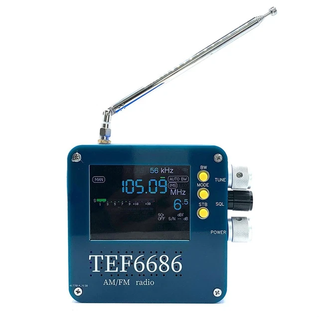 TEF6686 FM AM Shortwave Radio Receiver Telescopic Antenna Strong ...