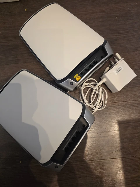 NETGEAR ORBI RBR850 Tri-Band WiFi 6 AX6000 Router With 3 RBS850 ...