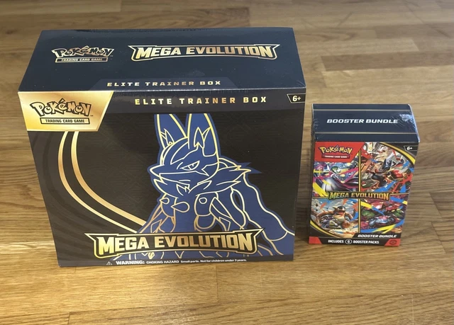POKÉMON TCG MEGA Evolution Mega Lucario Elite Trainer Box ETB And ...