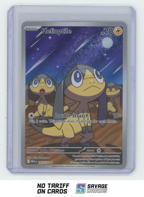 2025 POKEMON MEGA Evolution Helioptile #143/132 $7.50 - PicClick CA
