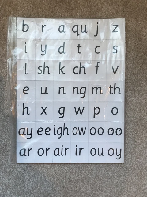 READ WRITE INC. Phonics Magnetic Speed Sound Cards Sets 1 & 2 Brand New ...