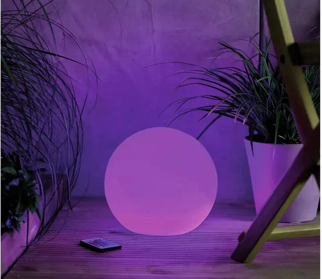 HABITAT SOLAR MILKY Ball Light Garden & Patio Décor Mood Light ...