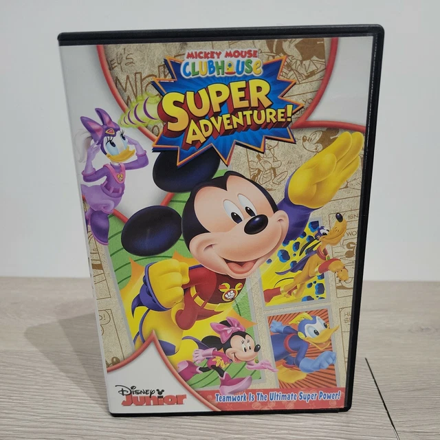 DISNEY MICKEY MOUSE Clubhouse: Super Adventure DVD w/ bonus movie ...