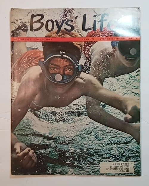 BOYS LIFE MAGAZINE August 1963 - America's Underground City - Science ...