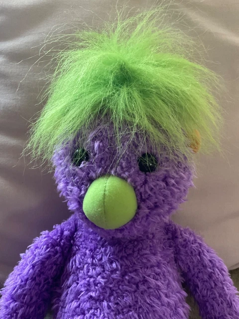 VINTAGE 2001 TOMY Jim Henson The Hoobs Iver lila sprechendes Alien 16 ...