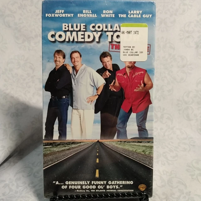 2003 BLUE COLLAR comedy tour VHS tape factory sealed Warner watermark £ ...