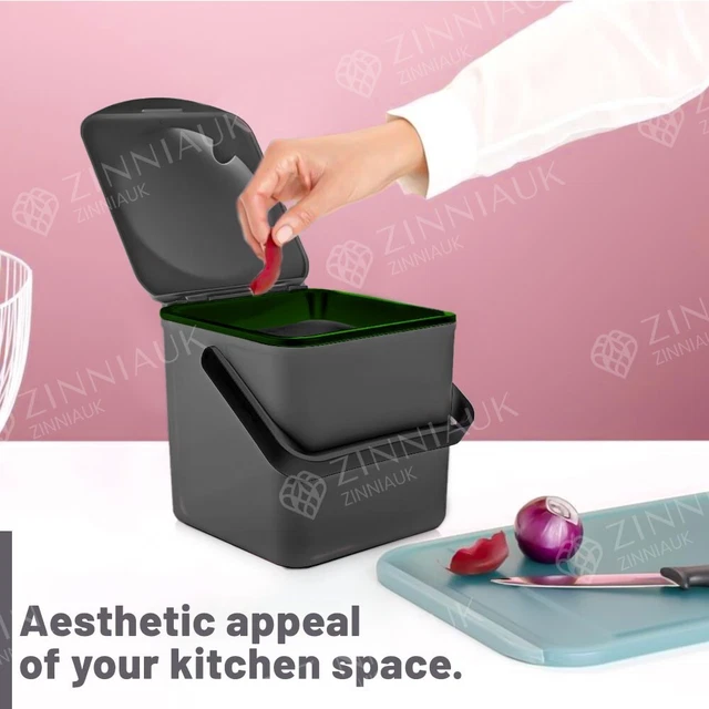 MINKY FOOD WASTE Caddy - Eco-Friendly, Reduce, Reuse Recycle Compost ...