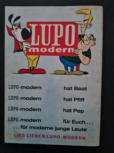 LUPO MODERN COMIC Sammelband Nr.7 (Pabel Verlag) Z2- EUR 4,50 - PicClick DE