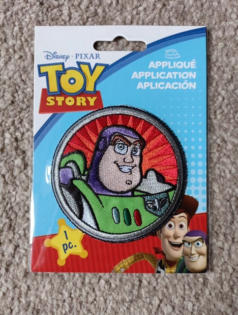 DISNEY BUZZ LIGHTYEAR Iron on Patch Toy Story New Genuine Disney ...