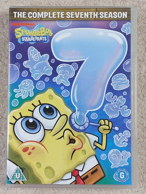 SPONGEBOB SQUAREPANTS SEASON 7 Box Set DVD Nickelodeon £19.95 - PicClick UK