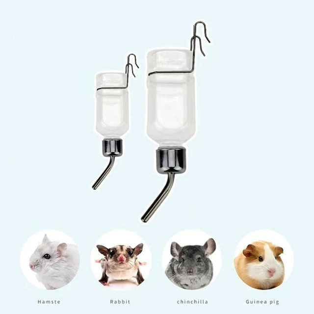 PET WATER BOTTLE Hanging Drinking Water Bottle for Mice Sugar Gliders ...