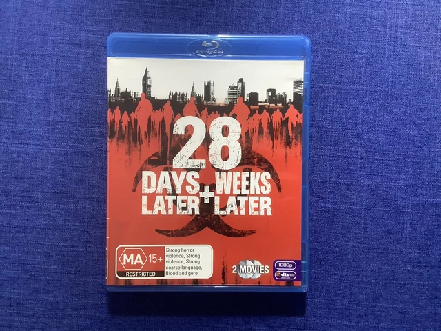 28 DAYS LATER / 28 Weeks Later (Box Set, Blu-ray, 2007). Like New Aus ...