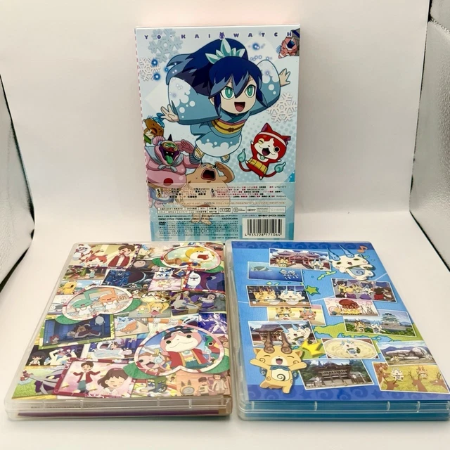 YO-KAI WATCH DVD Box 8 Japan Anime 8 dischi set OBI incluso Rare Region ...