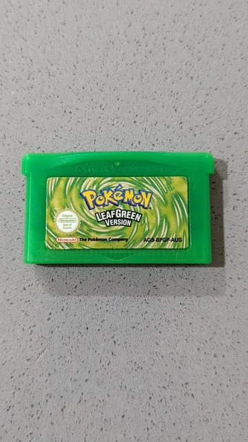 POKEMON LEAF GREEN Version - Nintendo Game Boy Advance GBA- AUS PAL ...
