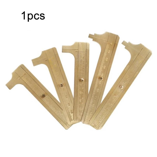 CALIPER VERNIER MEASURING Ruler Universal Vernier Dual-Scale Hand Tools ...