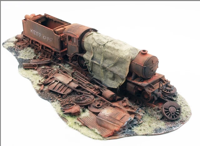 OO GAUGE LOCOMOTIVE: Scrapyard LNER Gresley K3, heavily rusted. Ref V5B ...