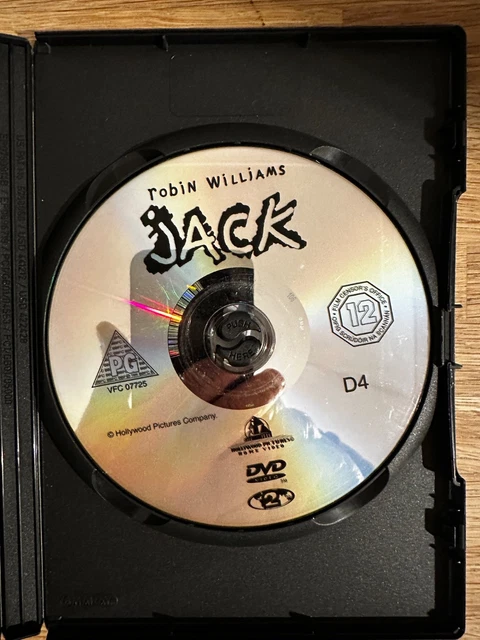 JACK - DVD - PG - with Robin Williams £4.31 - PicClick UK