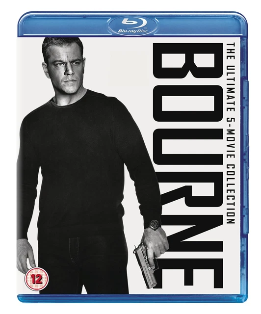 BOURNE: THE ULTIMATE 5-movie Collection (Blu-ray) Riz Ahmed Tommy Lee ...